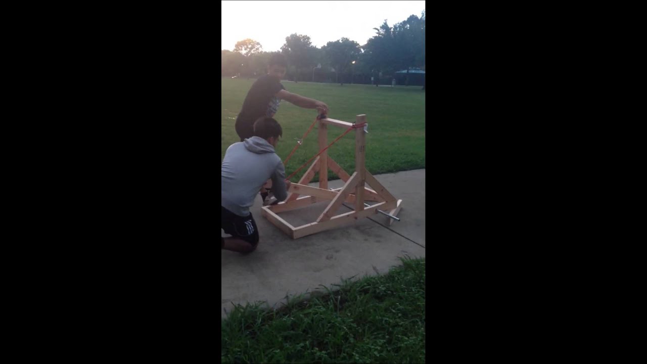 Catapult Project - YouTube