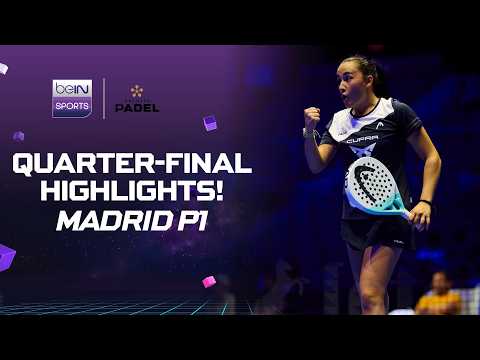 Icardo/Jensen vs Sanchez/Ustero | Premier Padel | Madrid P1 | Quarter-Final Match Highlights