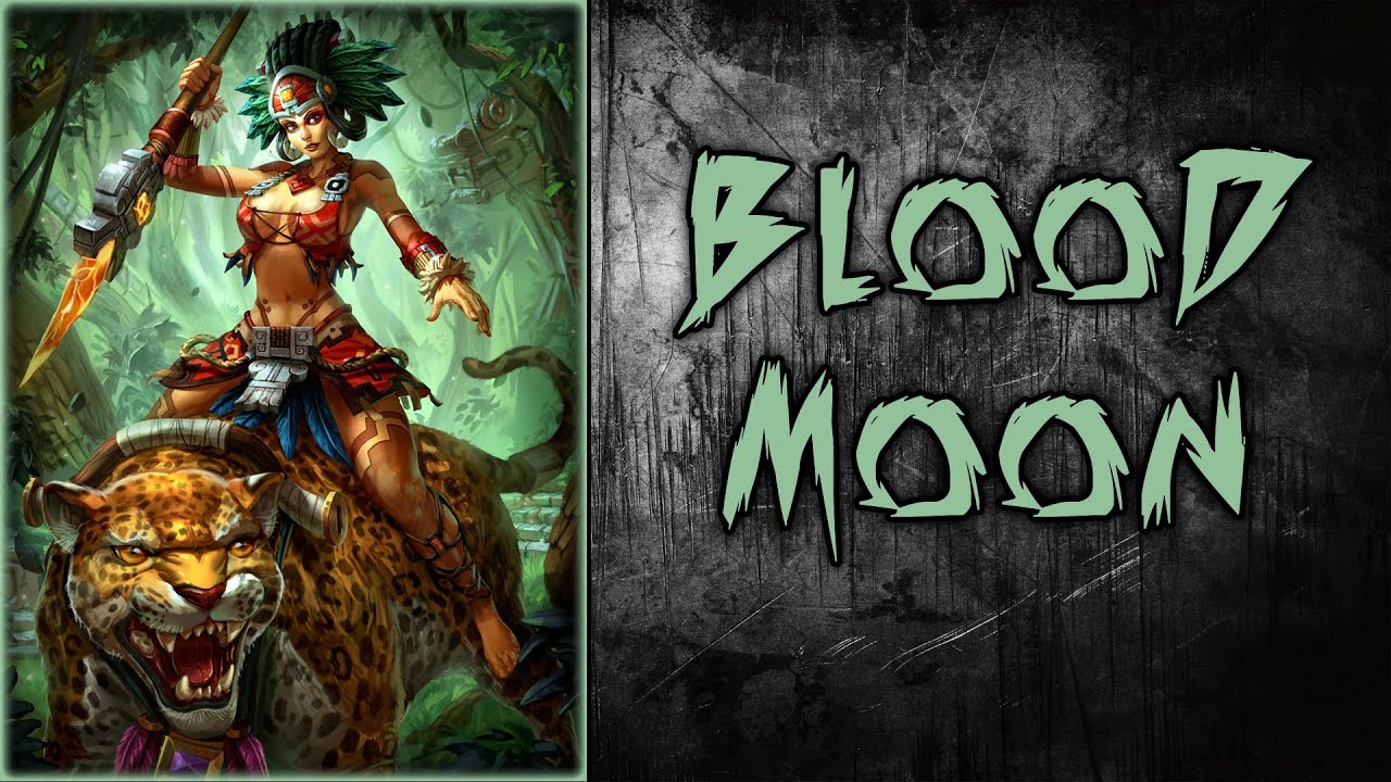BLOOD MOON AWILIX - Smite Skin Preview - YouTube