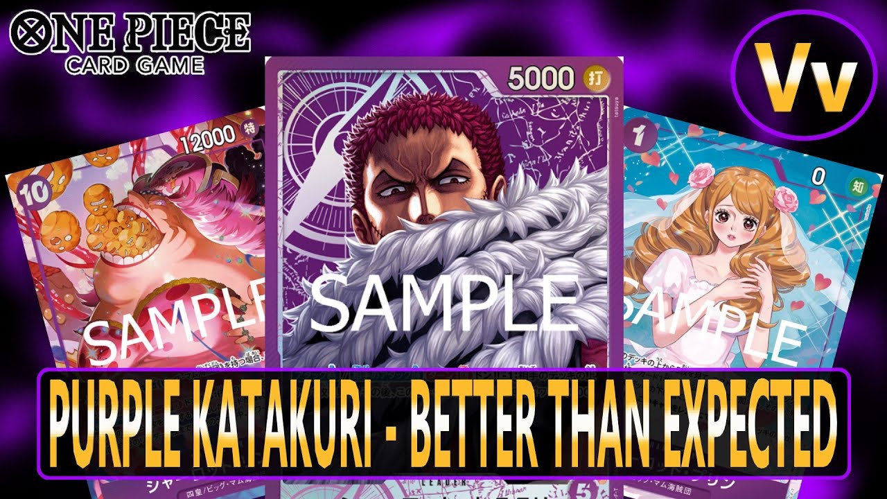 One Piece TCG: The New Purple Katakuri Leader From OP11 is Much Better ...