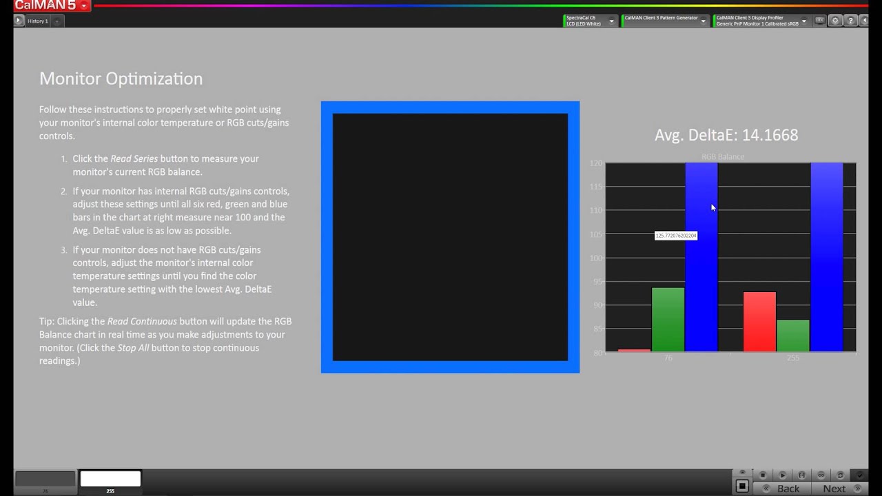 Calibrating Windows Computer Monitor Over the Network with CalMAN RGB ...