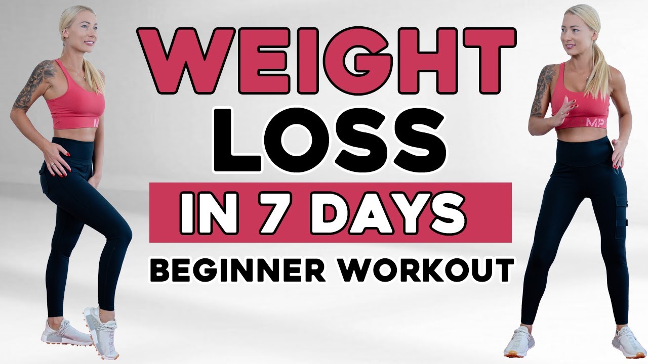 WEIGHT LOSS in 7 DAYS 20MIN 🔥 Beginner Workout Full Body Fat Burn - Arm ...