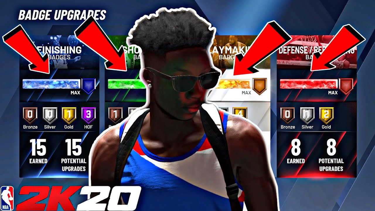 *NEW* 2K20 BADGE GLITCH AFTER PATCH 1.13! MAXED OUT HALL OF FAME BADGES ...