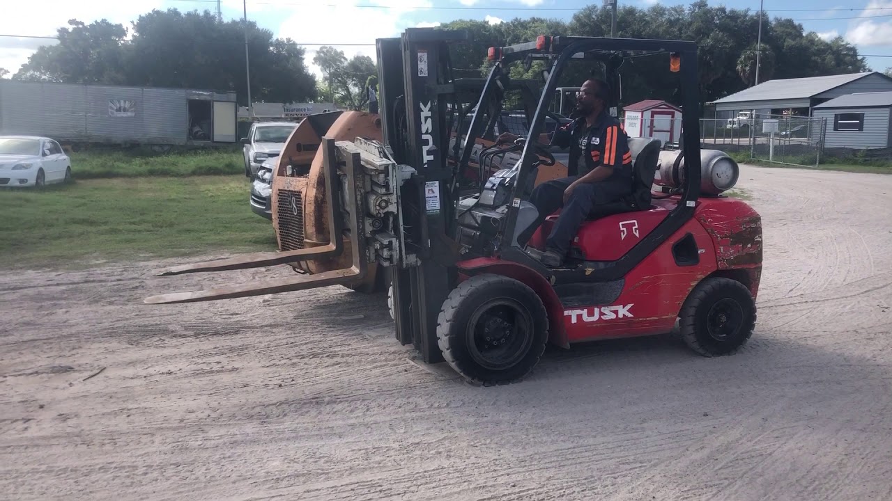 Tusk Forklift - YouTube