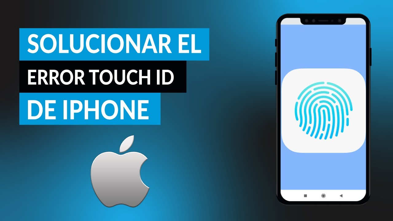 ¿Cómo solucionar el error TOUCH ID de IPHONE si no funciona la huella ...