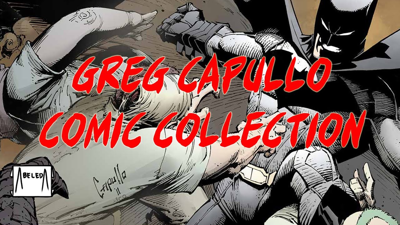 Greg Capullo comicbook collection - YouTube