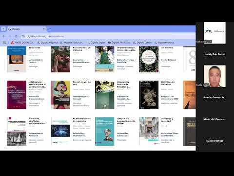 Capacitación de Digitalia | Programa de capacitaciones Biblioteca UTPL 2025 - YouTube