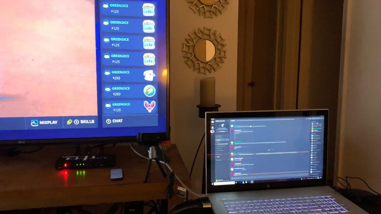 Setup Elgato HD60, w/Xbox one X, Laptop, 42” LG 4K TV w/HDMI splitter ...