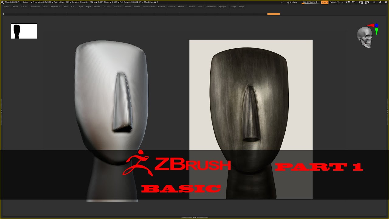 Zbrush | Cơ bản dựng hình bằng Zbrush cho người mới bắt đầu | Zbrush ...