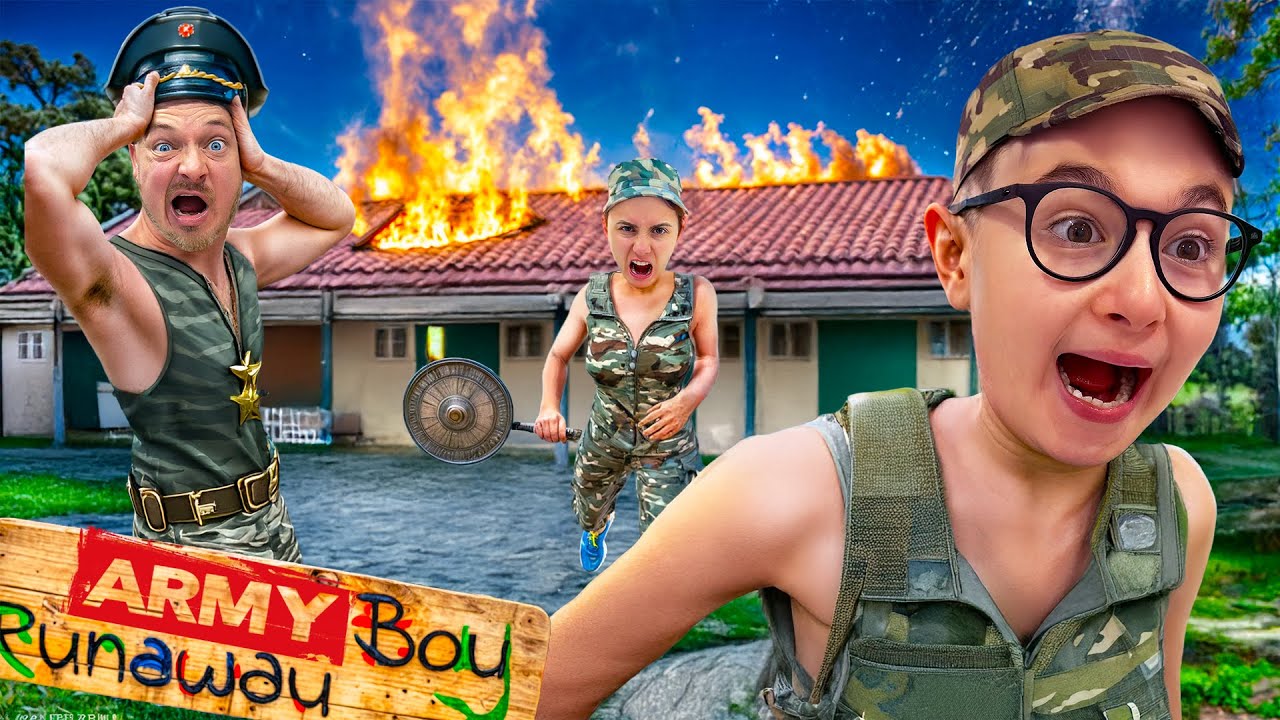 ARMY BOY Runaway - Alex in Armata 😱 - YouTube