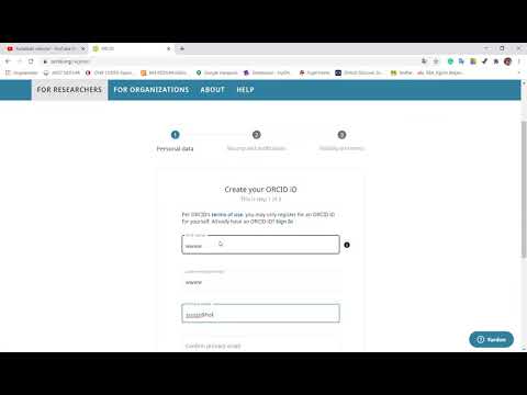 ORCID ID ALMA( Lisans Tez - YL ve DR Öğrencileri için)