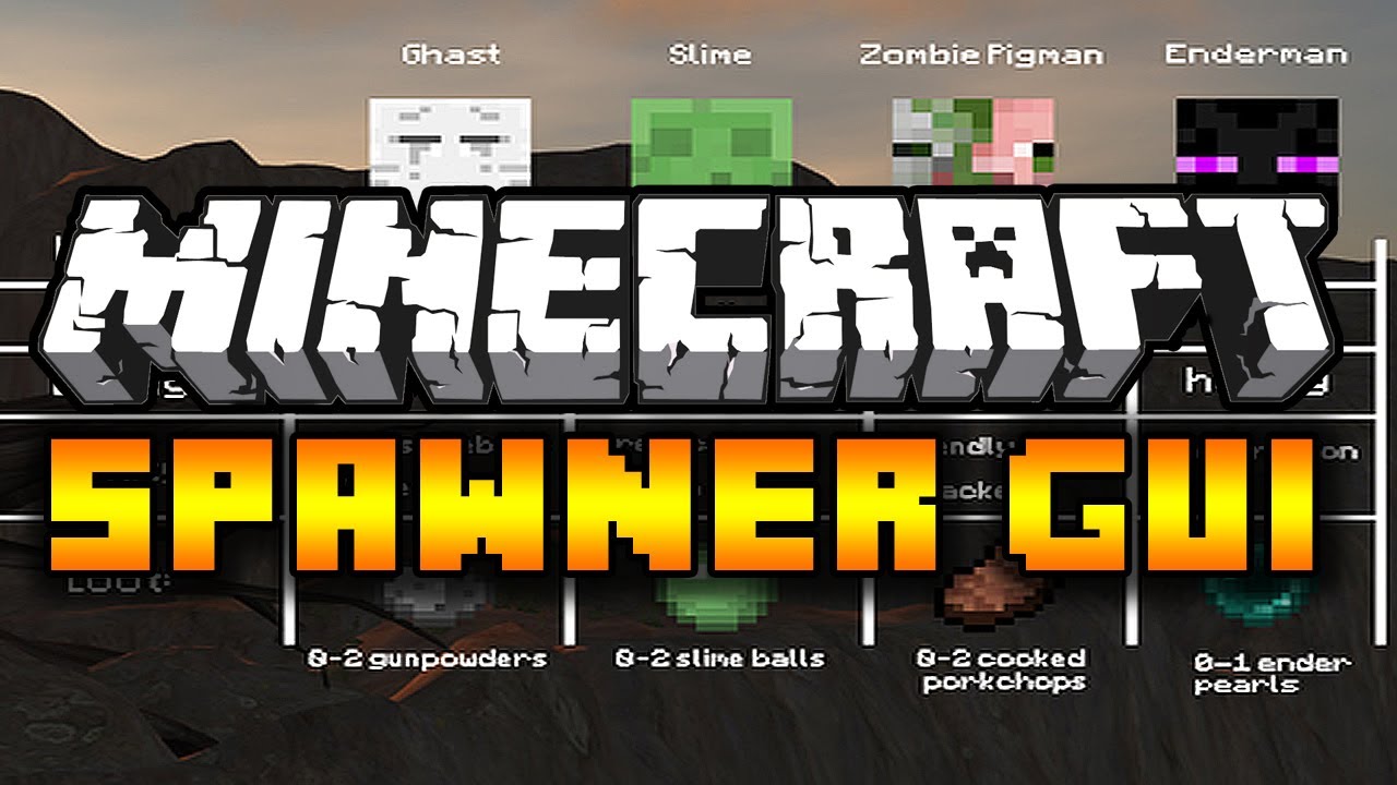Spawner GUI 1.6.2 - Wybieraj Co Chcesz Spawnować! + instalacja ...