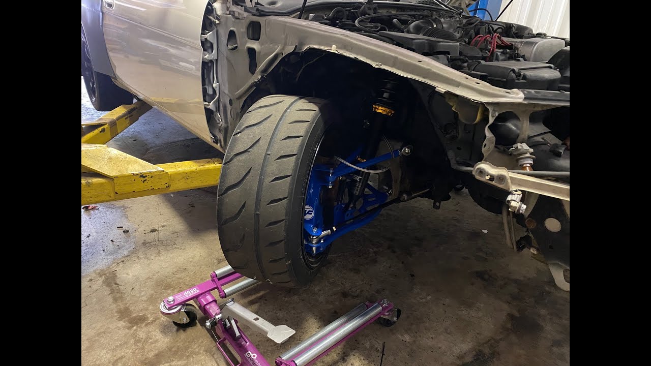 SC300 Wisefab Angle Kit Install - YouTube