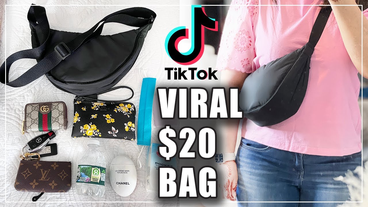 TIKTOK VIRAL BAGS | Uniqlo Viral $20 Bag - YouTube