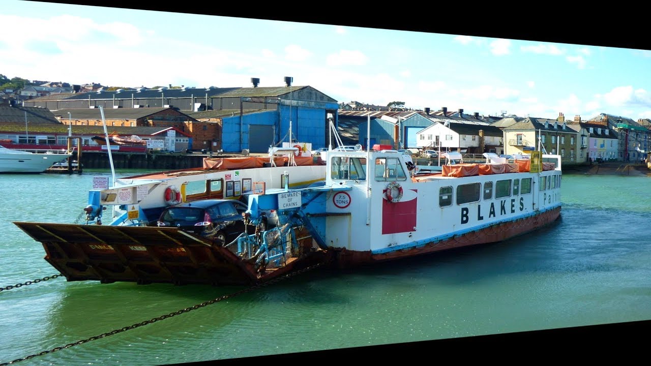 Remembering The Old Cowes Floating Bridge - Historic Footage - YouTube