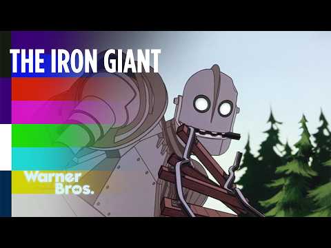 The Iron Giant | You Can Fix Yourself? | Train Scene | Warner Bros. Rewind