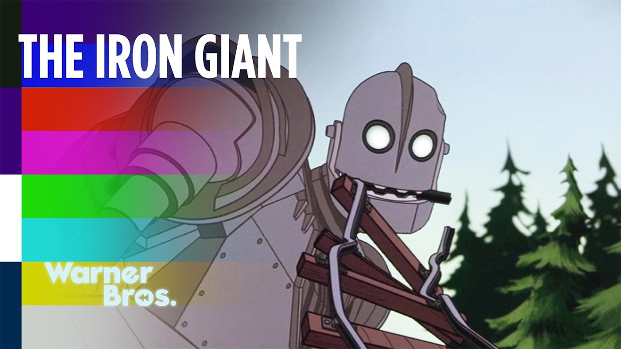 The Iron Giant | You Can Fix Yourself? | Train Scene | Warner Bros ...