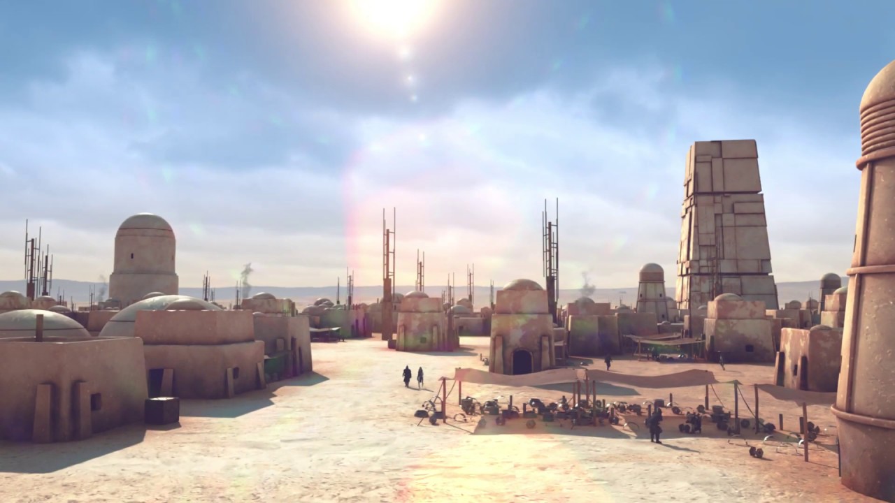 Houdini - procedural town - Mos Eisley (Star Wars) - Shot/Breakdown ...