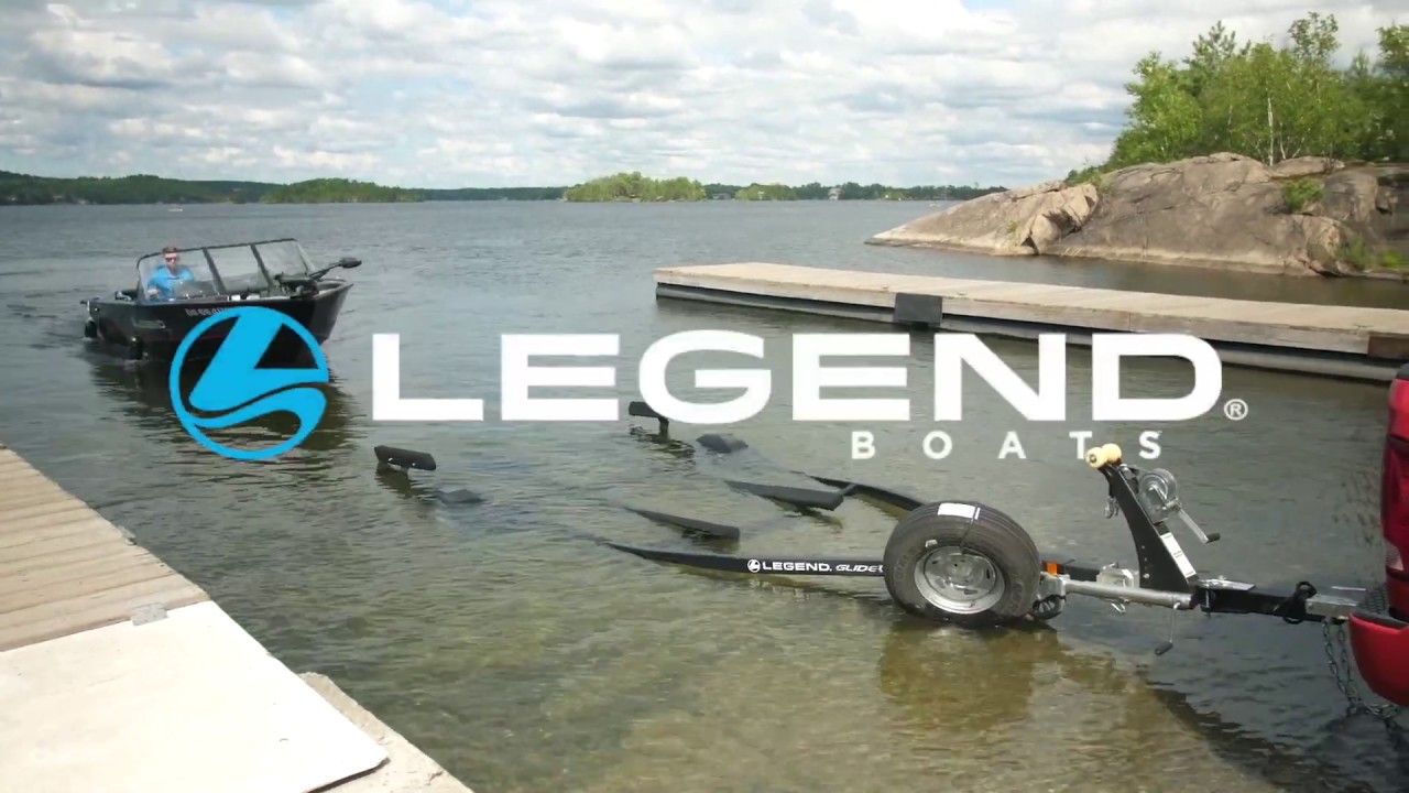 Beginning of the boat launching process with your Legend Boat - YouTube