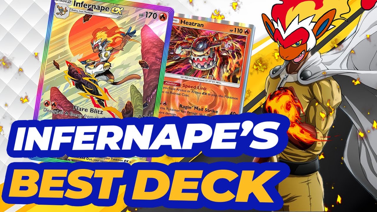 This is Infernape's Best deck in Pokémon Pocket for Triumphant Light ...