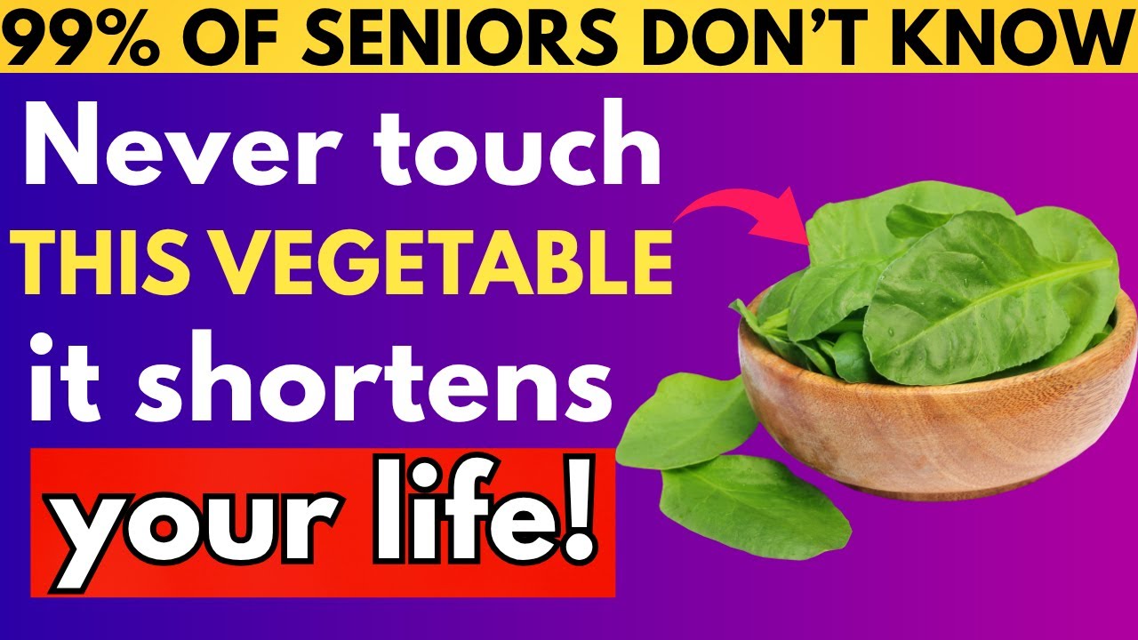 Over 60? 4 WORST Vegetables You Should NEVER Eat & 5 You MUST Have ...