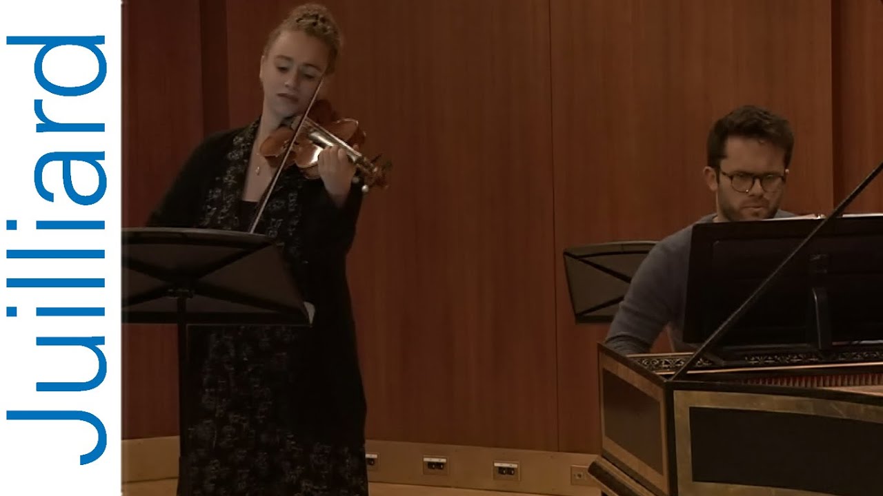 Bach Sonata No. 4 in A Major | Juilliard Skip Sempé Historical ...