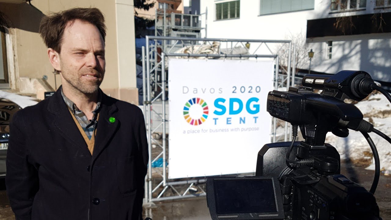 XR Interview with spokesperson, Rupert Read, at the WEF, Davos - YouTube