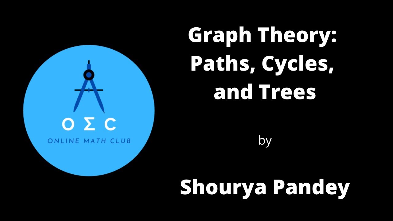 Graph Theory Paths, Cycles, and Trees by Shourya Pandey - YouTube