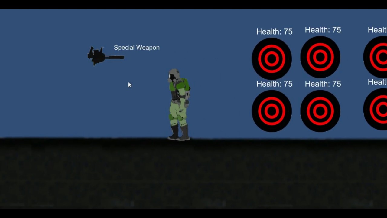 Basic 2D Platformer Weapon Shooter System - YouTube