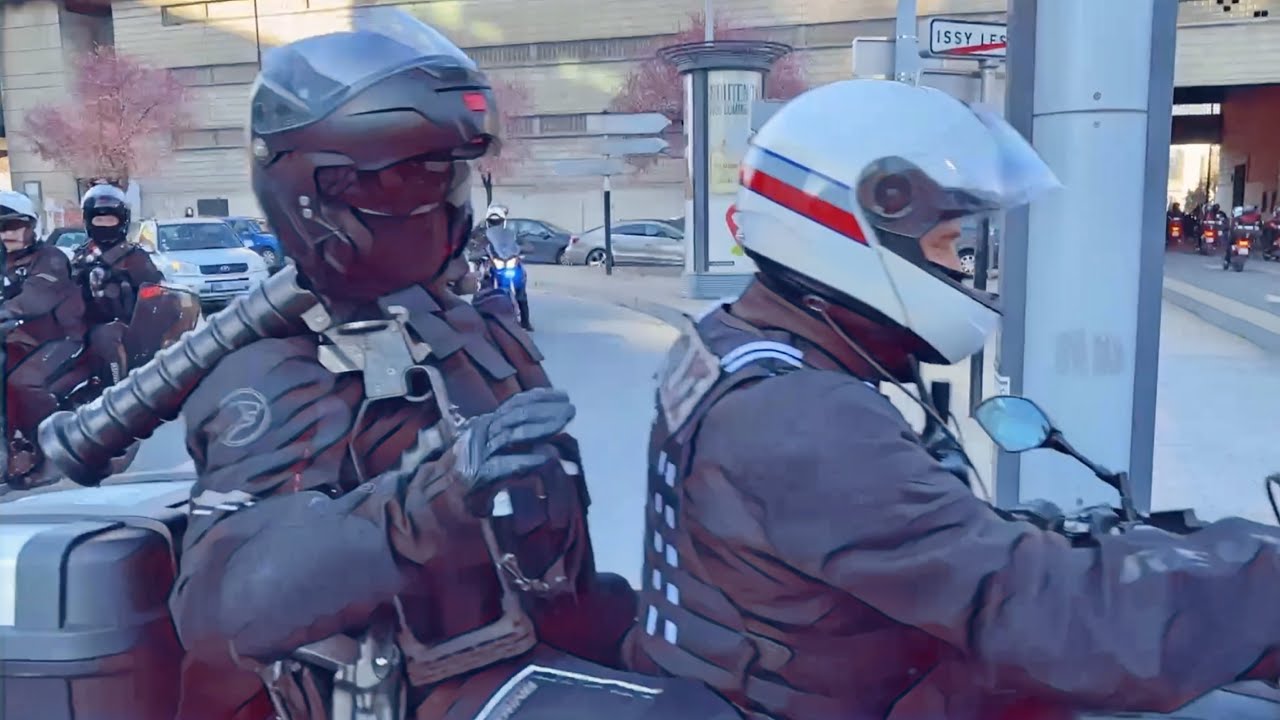 L’arrivée de la BRAV-M provoque des tensions dans la convergence des GJ ...