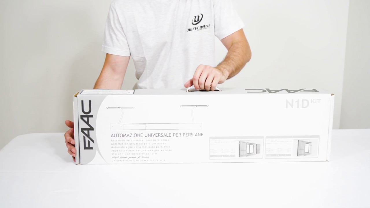 FAAC N1D KIT - YouTube