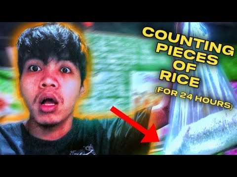 COUNTING PIECES OF RICE FOR 24 HOURS!!! - YouTube