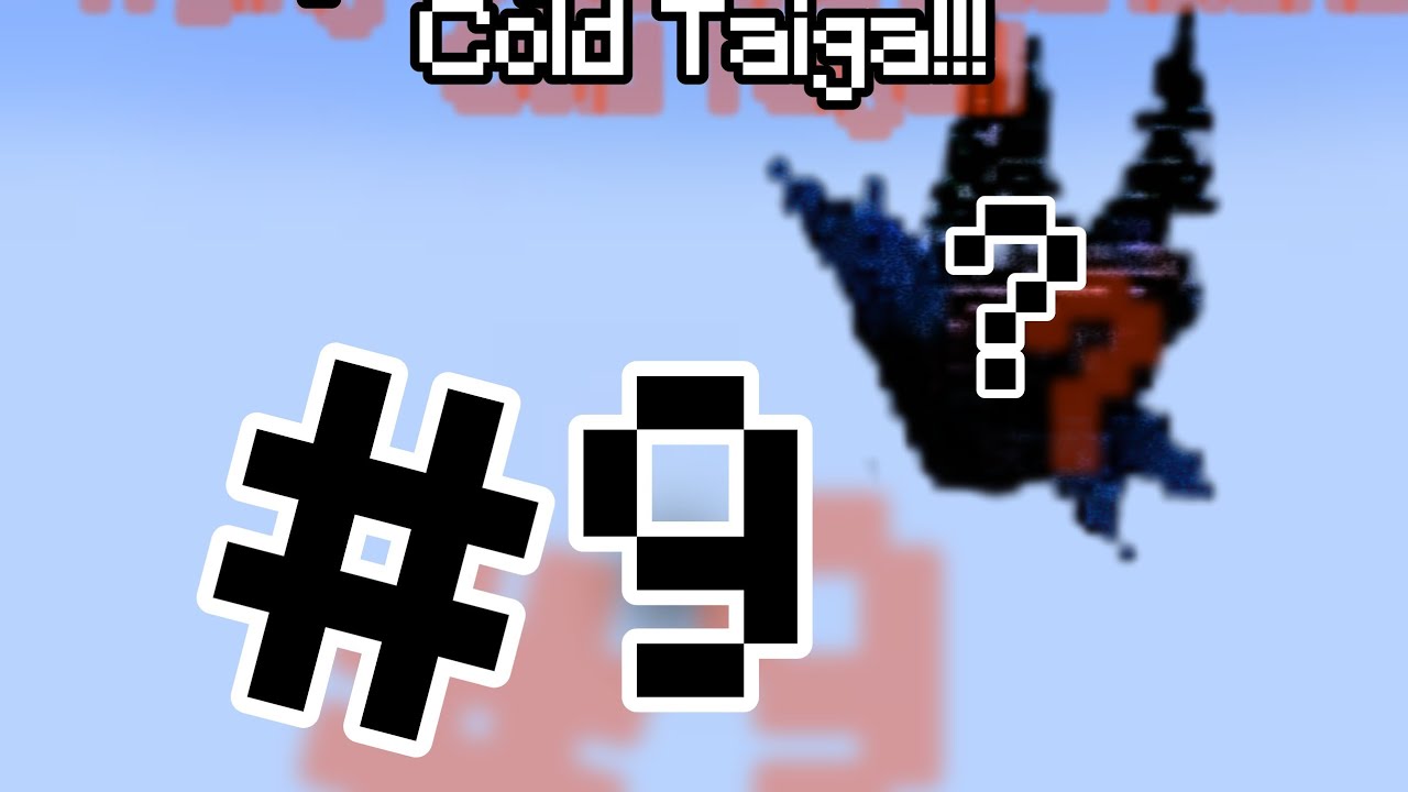 Trying To Get The New Island || Cold Taiga || CUBECRAFT || SKYBLOCK #9 ...