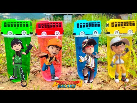 Boboiboy Galaxy, Topan, Api, Air, Mobil - Mobilan Dan Hero #boboiboy # ...
