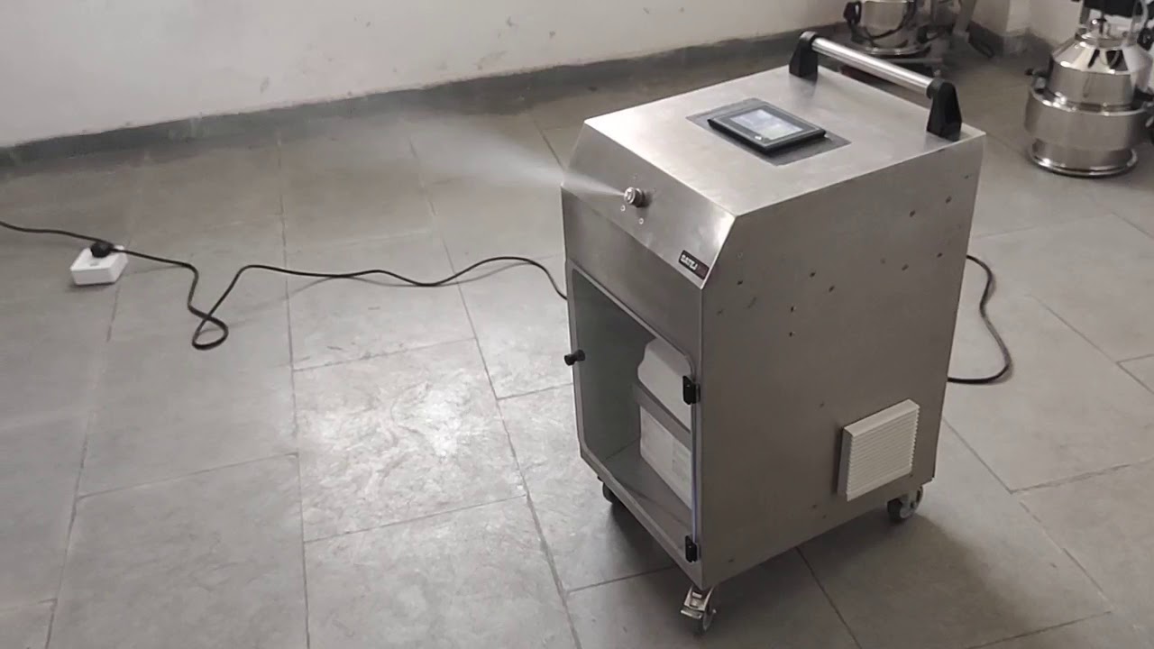 SATEJ PLUS I - Automated Vaporized H2O2 (VHP) Generators - YouTube