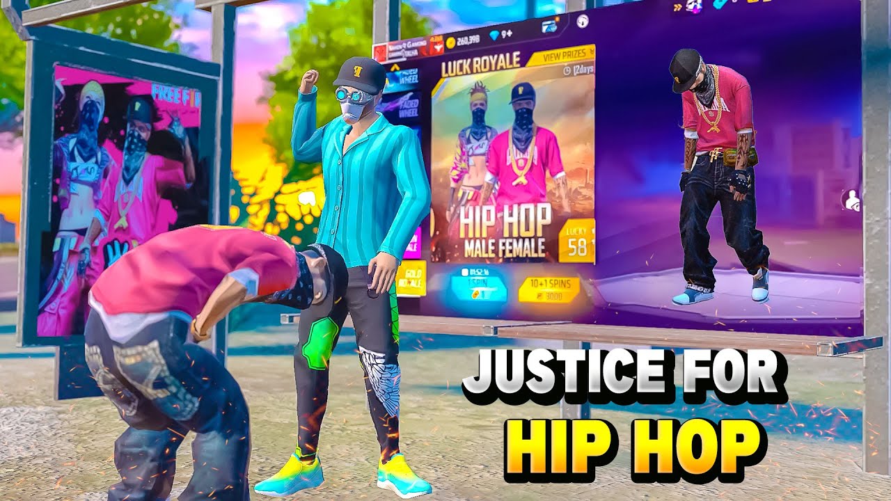 Justice For Hip Hop | Free Fire 3d Animation | Return Hip Hop in Free ...
