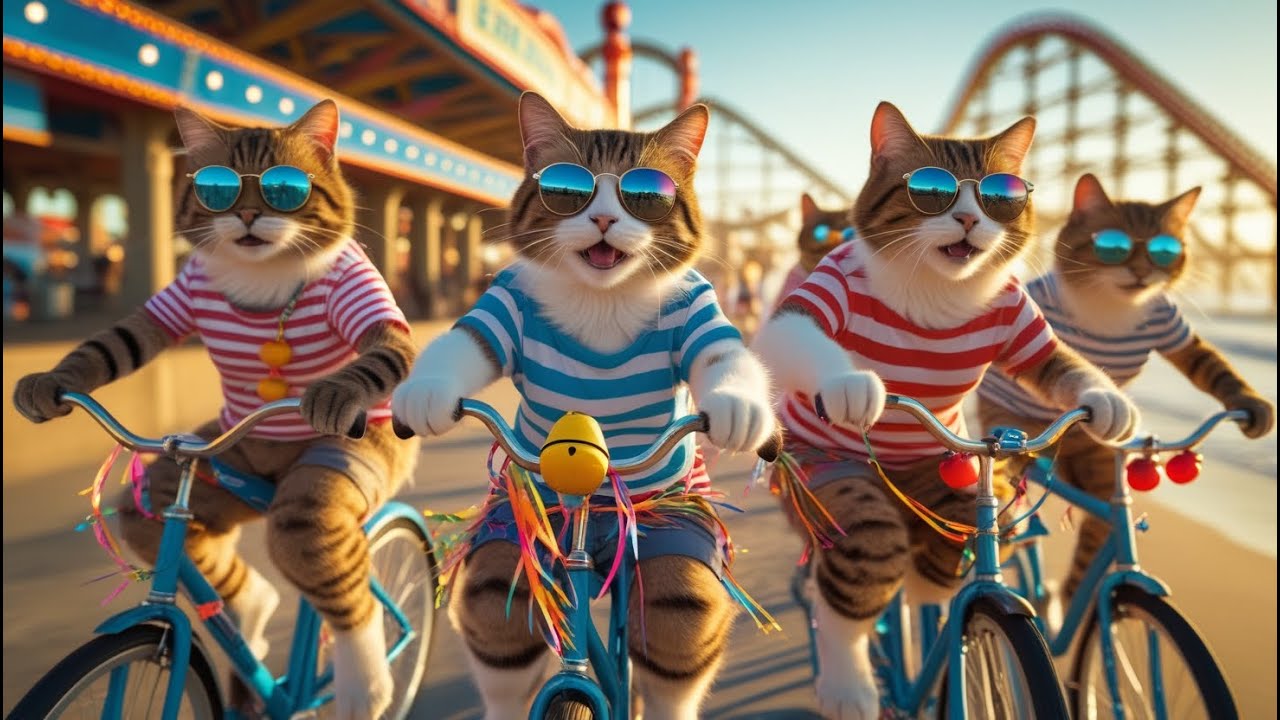 Cats Exploring New York The City - The MOST ADORABLE Cats Doing Human ...
