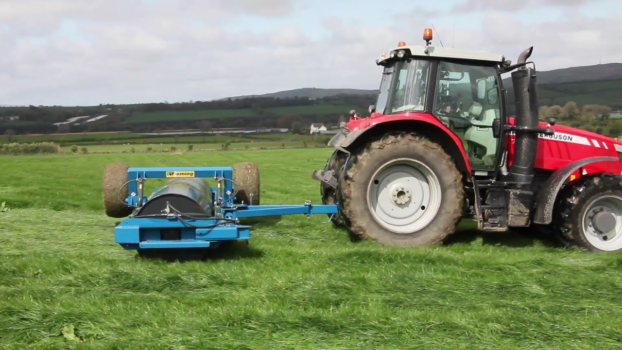 18ft end tow roller - YouTube