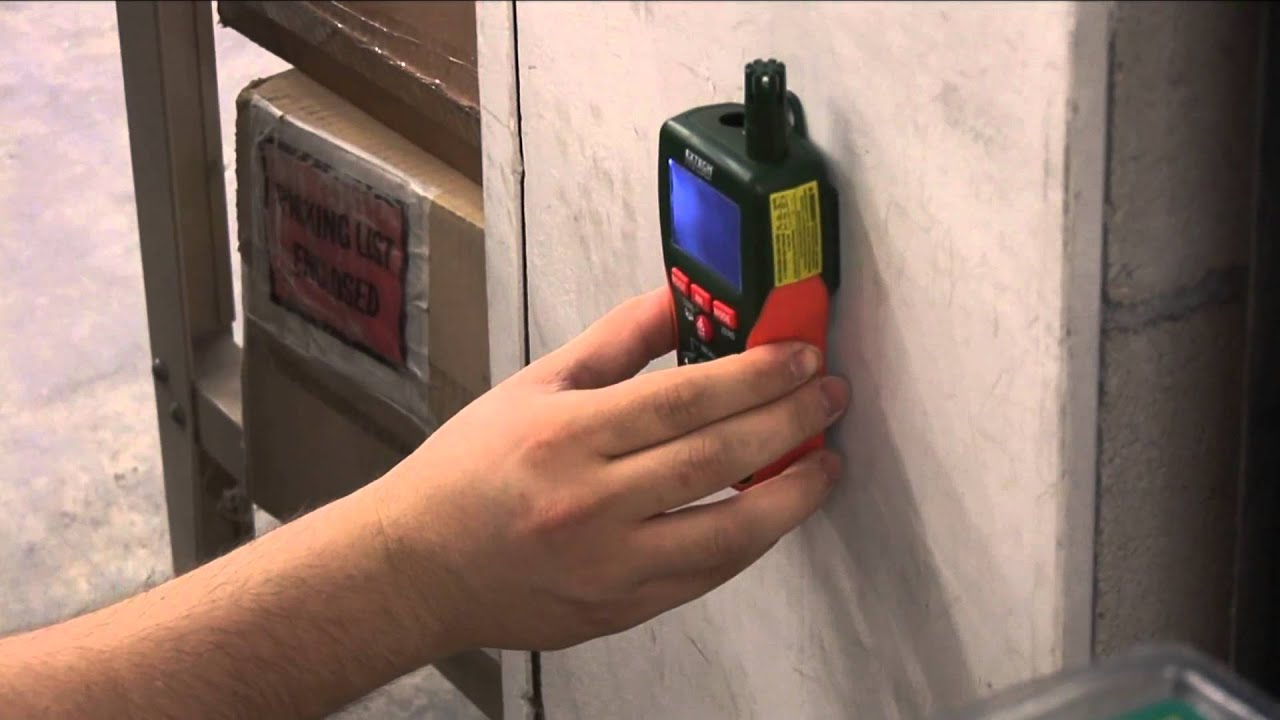 Extech MO290 & MO295 Moisture Meters - YouTube