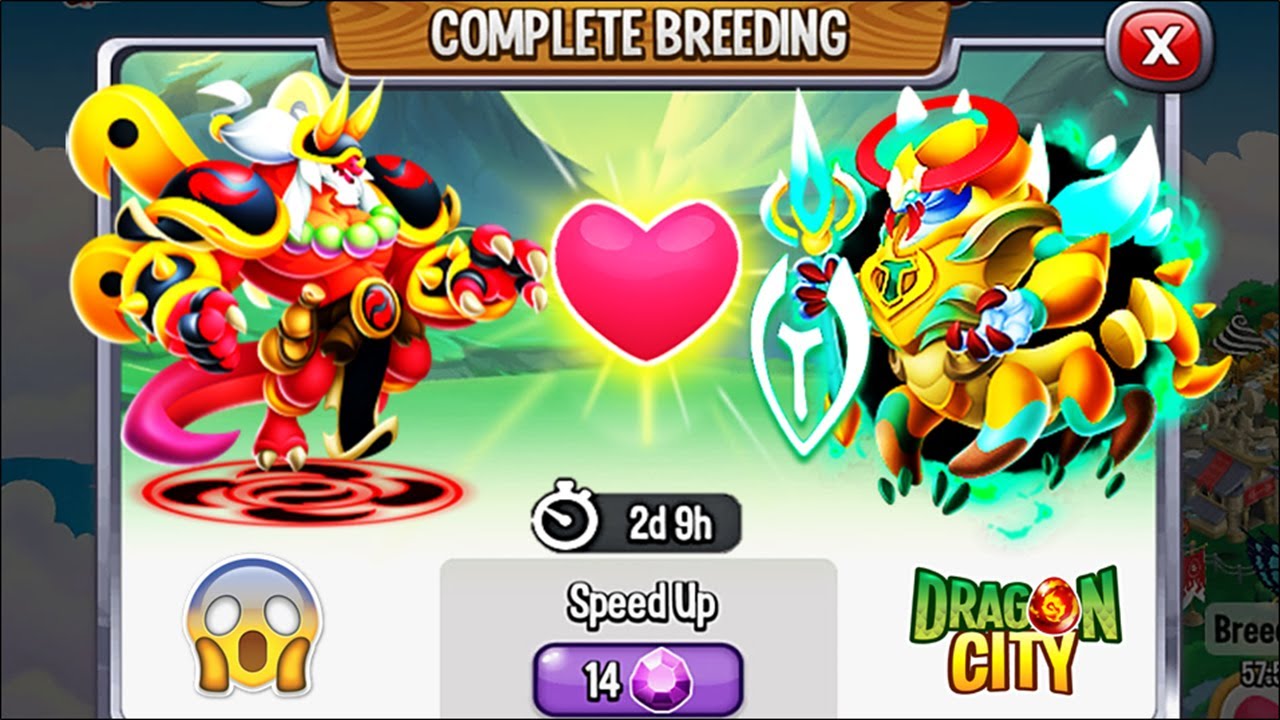 NEW BREEDING: High Master Karma Dragon vs High Corrupted Time Dragon | DRAGON CITY 2022 😍 - YouTube