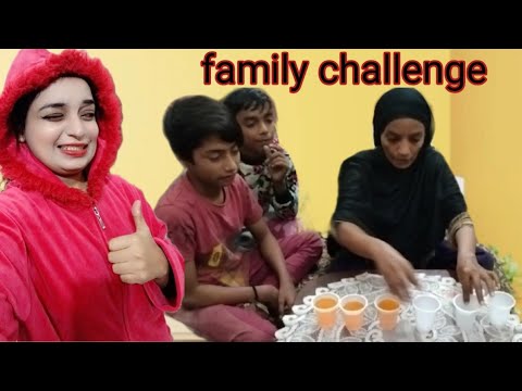 Challenge of 6 Cup || family Challenge Cup || uzma Punjabi family - YouTube