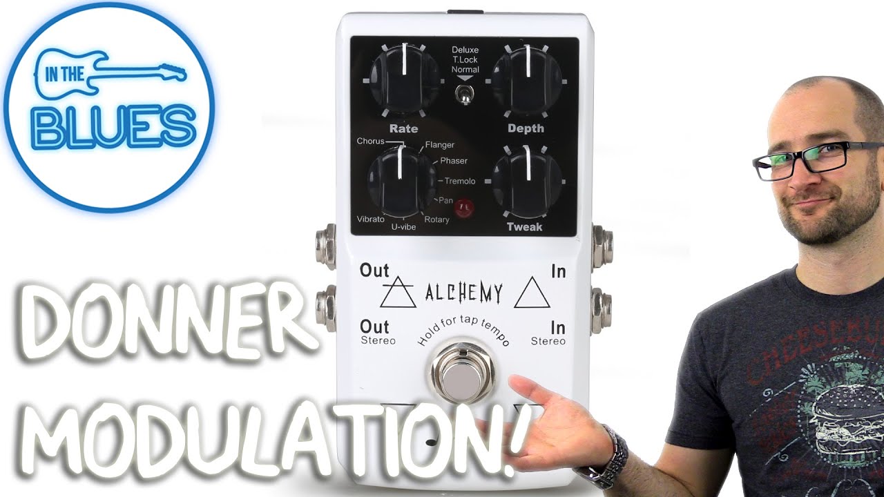 Donner Alchemy Modulation Pedal Demo - YouTube