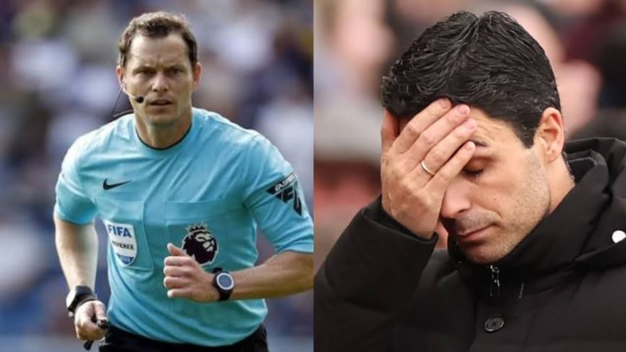 PREMIER LEAGUE: ARTETA IN SHOCK & SAD OVER APPOINTMENT OF REFEREE FOR ...