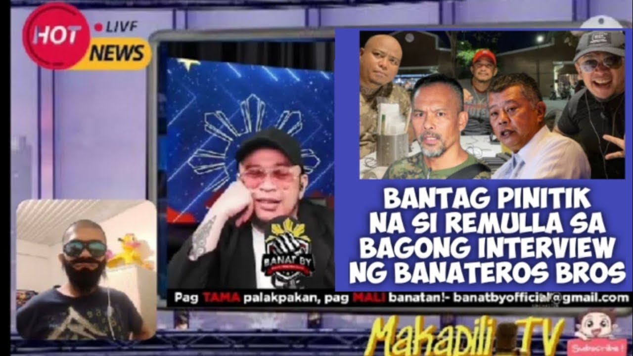 BANTAG BINANATAN SI REMULLA SA BAGONG INTERVIEW ng BANATEROS - YouTube