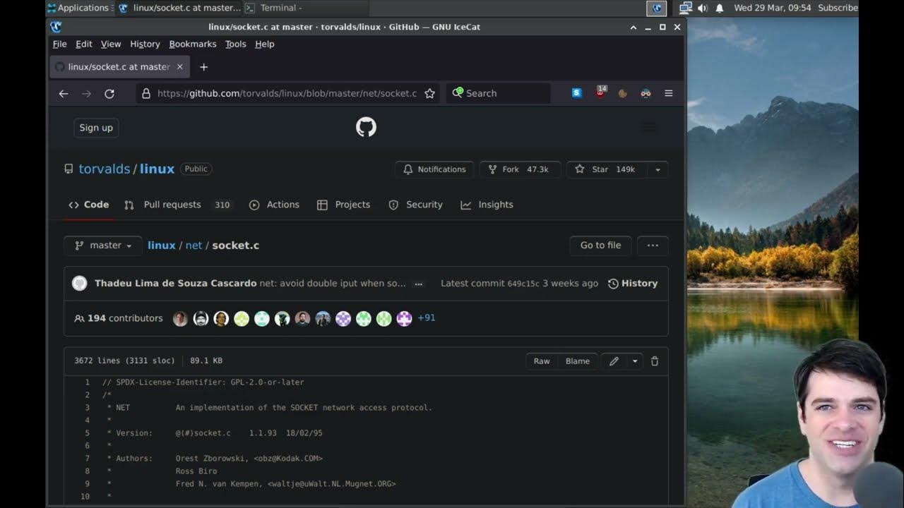 Let's read the Linux socket source code - YouTube