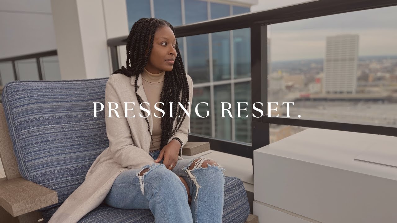 a simple life reset | wellness habits, creating space to heal, and redefining productivity - YouTube