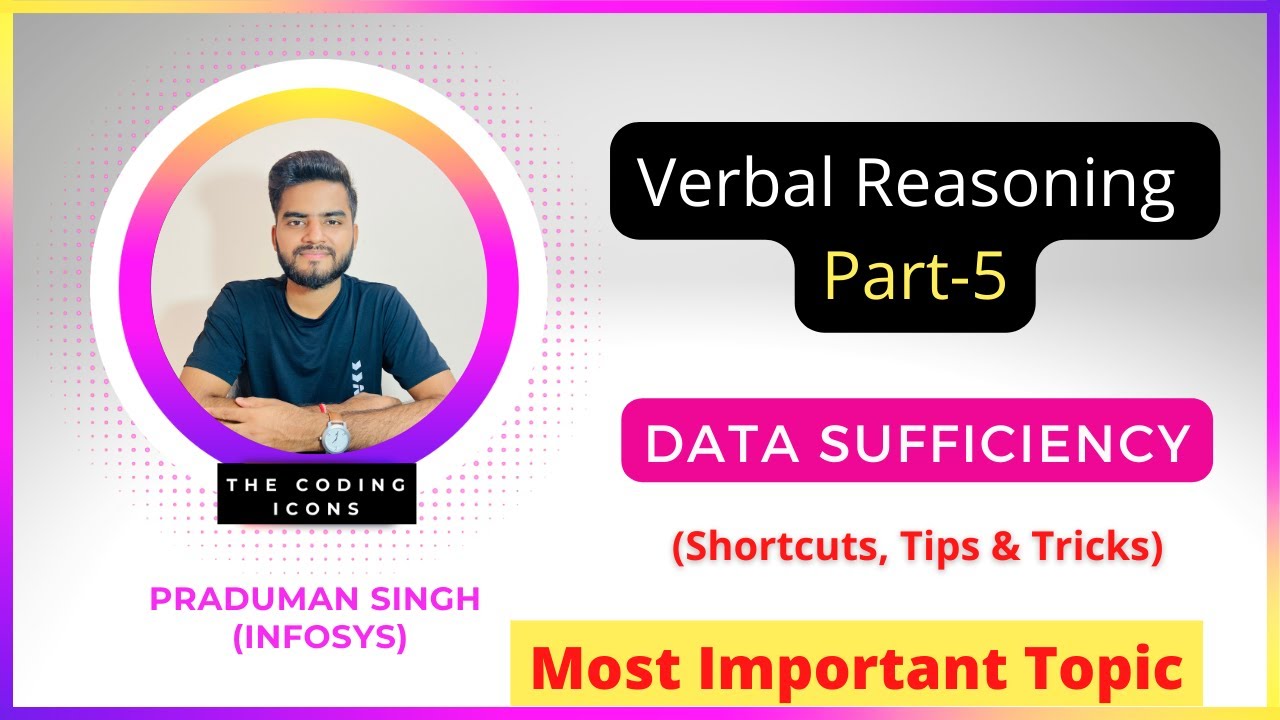 Data Sufficiency | Reasoning | Part- 5 | #placements #govtjobs - YouTube