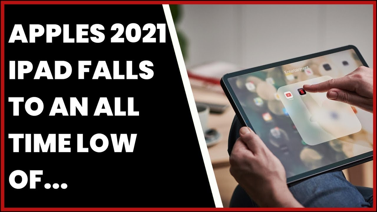 APPLES 2021 IPAD FALLS TO AN ALL TIME LOW OF $250...AND OTHER SMALL ...
