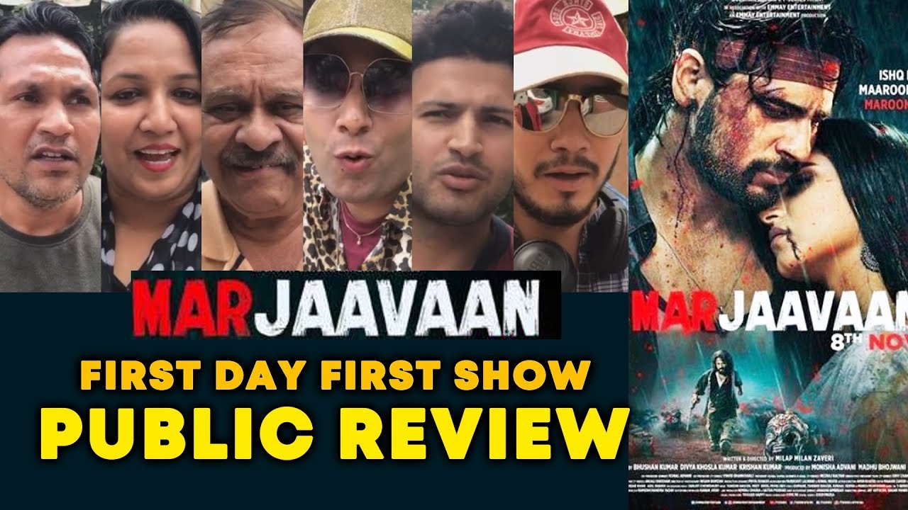 Marjaavaan PUBLIC REVIEW | First Day First Show | Sidharth Malhotra ...