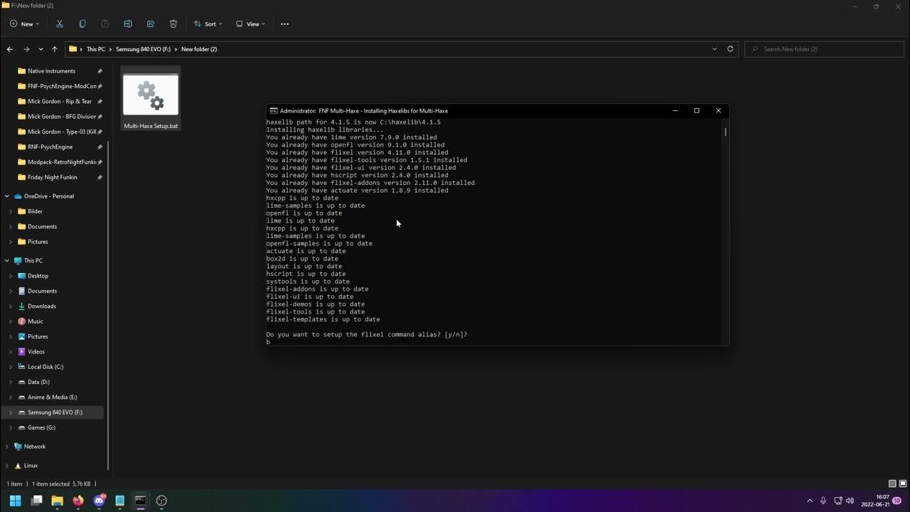 Swap between Haxe versions with MultiHaxe.bat - YouTube
